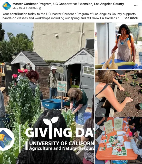 UC ANR Giving Day 2025 donors give over $75,000 | UC Agriculture and Natural Resources